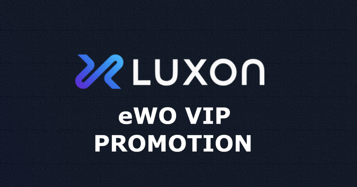 Fast Luxon Pay VIP upgrade with eWO • eWallet-Optimizer