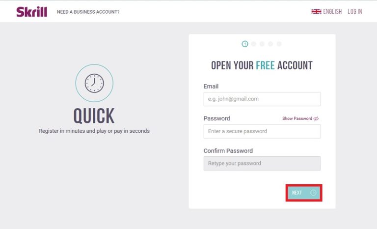 Skrill Registration and route to Skrill VIP • eWallet-Optimizer